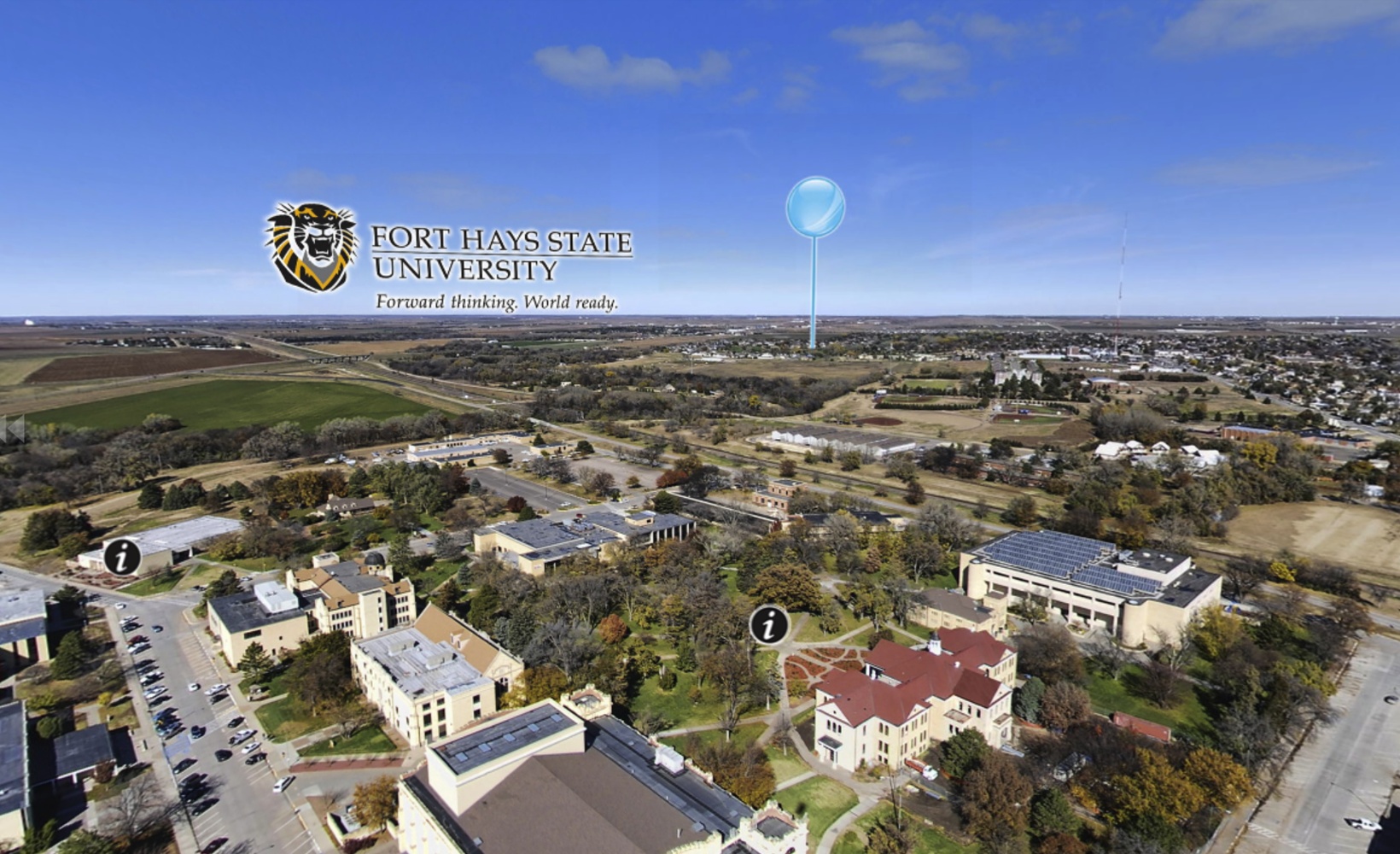 FHSU - Lewis Field Stadium - 360° View by GoThirdrail.